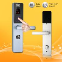 China Finger-touch Keypad Password Door Lock Anti-theft with ID Card Reader for sale
