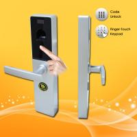 China Finger-touch Keypad Password Door Lock Anti-theft with ID Card Reader for sale