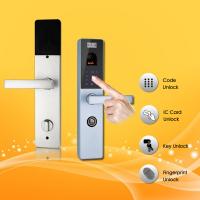 China LCD Display Digital Biometric Fingerprint Door Lock with Remote Control Function for sale