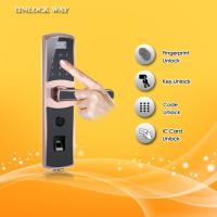 China Electric Intelligent Password and Biometric Fingerprint Door Lock with Remote Control Function for sale