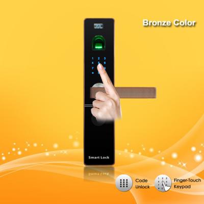 China Remote Control Password Door Lock Zinc Alloy Material For Home / Office Security for sale