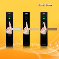 China Waterproof Contactless Keyless Fingerprint Door Lock With ID Card Reader for sale