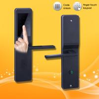 China High End Digital Electronic Fingerprint Door Lock , Home Security Door Locks for sale