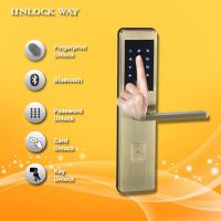 China High End Digital Electronic Fingerprint Door Lock , Home Security Door Locks for sale