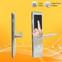 China card reading contactlessly Smart Touch screen Keyless Password Door Lock for sale