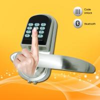 China PIN Code Password Door Locks Fingerprint Identification Easy Setting for sale