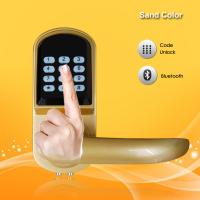 China PIN Code Password Door Locks Fingerprint Identification Easy Setting for sale
