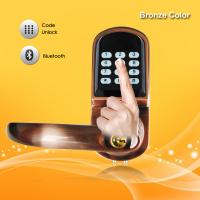 China Digital Fingerprint Door Lock System , Electronic Door Locks For Homes for sale