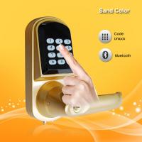 China Digital Fingerprint Door Lock System , Electronic Door Locks For Homes for sale
