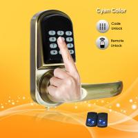 China High Sensitivity Smart Digital Door Lock , Remote Electronic Door Locks For Homes for sale