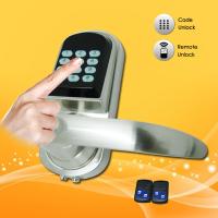 China High Sensitivity Smart Digital Door Lock , Remote Electronic Door Locks For Homes for sale