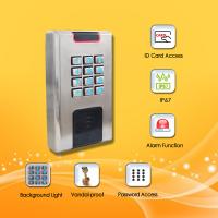 China Metal Material Proximity Card Reader With Keypad 10% To 90% Operating Humidity for sale
