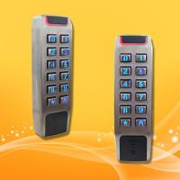 China DC12V-DC24V Proximity Card Reader With Keypad / 1-99s Alarming Time for sale