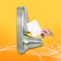 China Safety RFID Card Door Lock System Zinc Alloy With Chrome Plating Material for sale