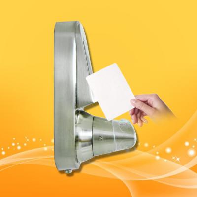 China Safety RFID Card Door Lock System Zinc Alloy With Chrome Plating Material for sale