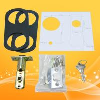 China Safety RFID Card Door Lock System Zinc Alloy With Chrome Plating Material for sale