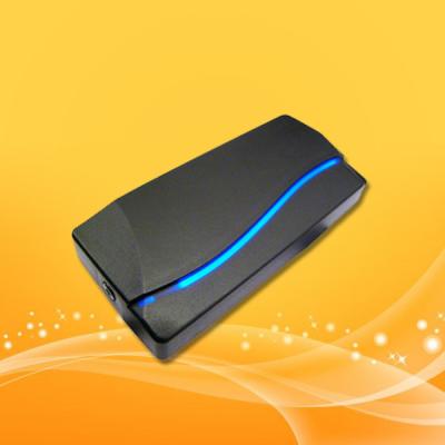 China Black Access Control Card Reader Mounts Easily To Interior And Exterior Walls for sale