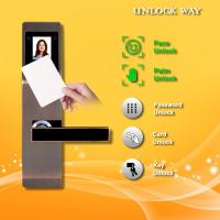 China Safety Finger Touch Keypad RFID Card Door With Palm And Face Recognition for sale