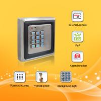 China Smart Home Access Control Card Reader With Password , Metal Material Case for sale