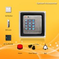 China Smart Home Access Control Card Reader With Password , Metal Material Case for sale