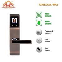 China High Security Face and Password Door Lock With Touch Screen for sale