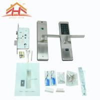 China Bluetooth Touch Screen Fingerprint Door Lock Low Voltage Warning with IC Card for sale