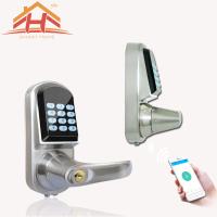 China Fingerprint Bluetooth Smart Door Lock , Wireless Electronic Door Locks For Homes With Deadbolt for sale