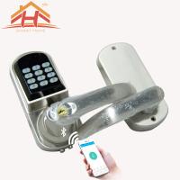China Fingerprint Bluetooth Smart Door Lock , Wireless Electronic Door Locks For Homes With Deadbolt for sale
