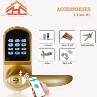 China Password Smart Digital Door Lock 0 Degree-70 Degree Working Temperature for sale