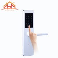 China Fingerprint Keypad Bluetooth Smart Door Lock With Low - Voltage Alarm for sale