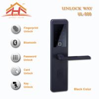 China Office Hotel Bluetooth Smart Door Lock , Smartphone Controlled Door Lock for sale