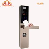 China RFID Card and Fingerprint Door Lock with Password for sale