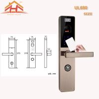 China RFID Card and Fingerprint Door Lock with Password for sale