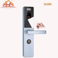 China Password RFID Card Door Lock With 500 DPI Fingerprint Pixel FCC Approved for sale