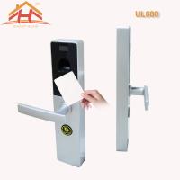 China Password RFID Card Door Lock With 500 DPI Fingerprint Pixel FCC Approved for sale