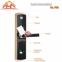 China High Efficiency Smart Card Door Lock with Fingerprint Recognition for sale