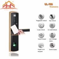 China High Efficiency Smart Card Door Lock with Fingerprint Recognition for sale