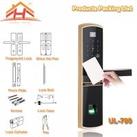 China High Efficiency Smart Card Door Lock with Fingerprint Recognition for sale