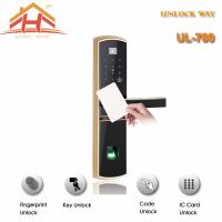 China High Efficiency Smart Card Door Lock with Fingerprint Recognition for sale