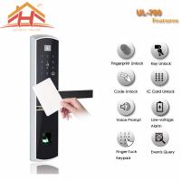China Remote Control Security Card Door Locks , Card Reader Door Lock System for sale