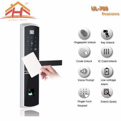 China Remote Control Security Card Door Locks , Card Reader Door Lock System for sale