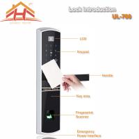 China Keyless Remote Control RFID Card Fingerprint Smart Lock With Waterproof Screen for sale
