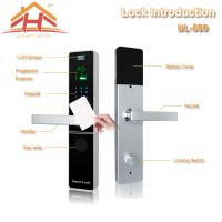 China Home Automation RFID Card Door Lock With Optical or Capacitive Fingerprint Sensor for sale
