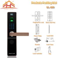 China Zinc Alloy Material IC Card Entry Door Lock with Password function for sale