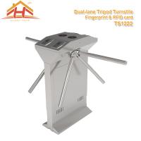 China Speed Gate Office Pedestrian Access Control Turnstile , Stainless Steel Turnstiles for sale