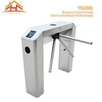 China Entry Waist High Access Control Turnstile Barrier Gate , Subway Tripod Access System for sale