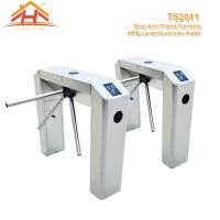 China Entry Waist High Access Control Turnstile Barrier Gate , Subway Tripod Access System for sale