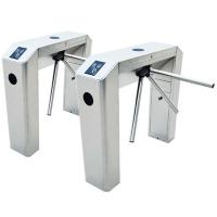 China Entry Waist High Access Control Turnstile Barrier Gate , Subway Tripod Access System for sale