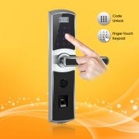 China High Performance Fingerprint Digital Password Door Lock with Emergency Power Interface for sale