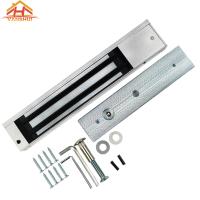 China 12/24VDC 270kg Electronic Magnetic Lock System For Glass Door Access Control for sale